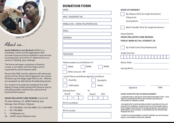 Donation – Apac
